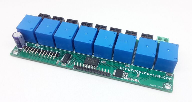 Really Large Size 7 Segment Display with SPI Interface - 8 Channel SPI ...