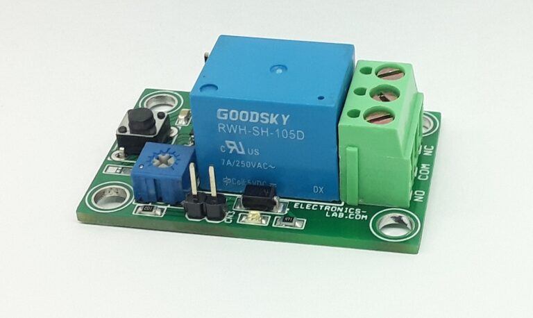 Under Voltage Lockout Relay - Latching Voltage Monitor - Electronics-Lab