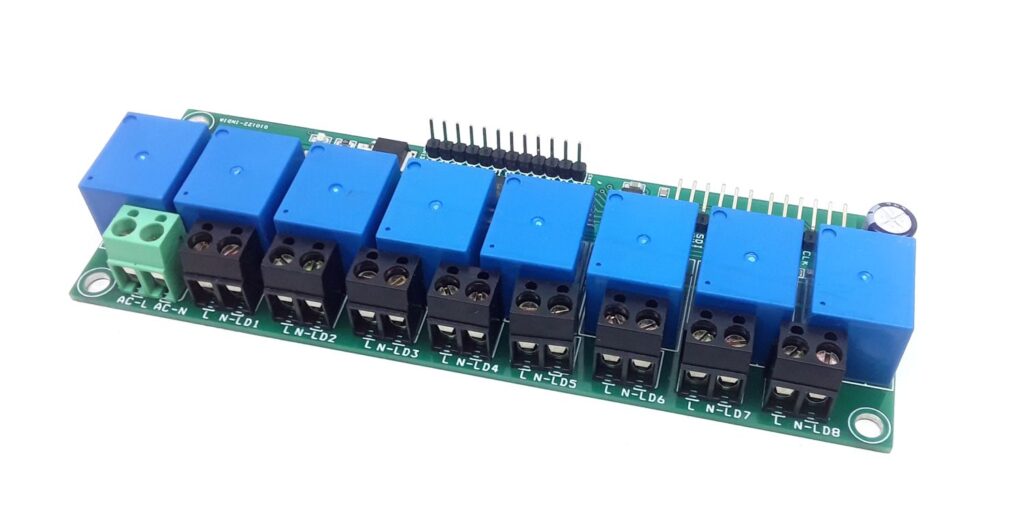 Really Large Size 7 Segment Display with SPI Interface - 8 Channel SPI ...