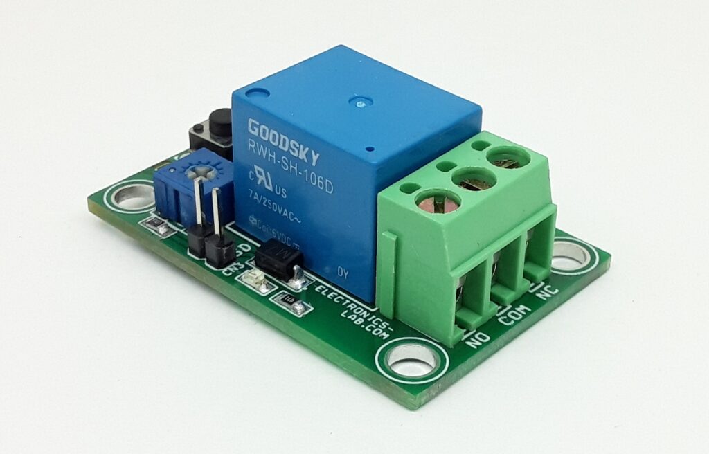 Under Voltage Lockout Relay - Latching Voltage Monitor - Electronics-Lab