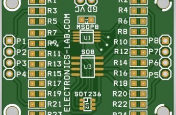 PCB GRB TOP - Electronics-Lab.com