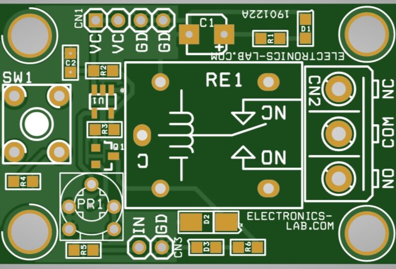 PCB GRB TOP - Electronics-Lab.com