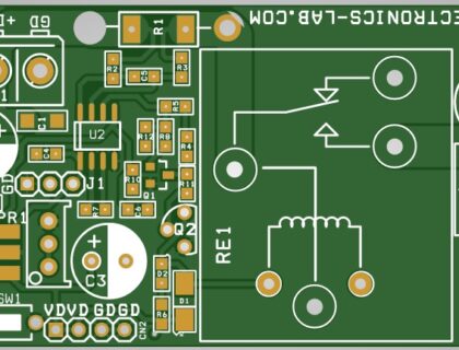 pcb grb top - Electronics-Lab.com
