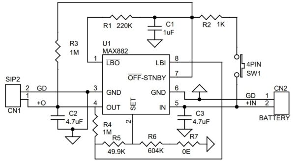 Deep Discharge Protector for 3.6V Li-Ion Battery - Electronics-Lab