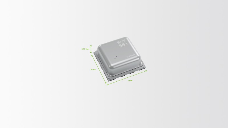 Barometric absolute pressure sensor BMP581 from Bosch at Rutronik ... Barometric absolute pressure sensor BMP581 from Bosch at Rutronik ...