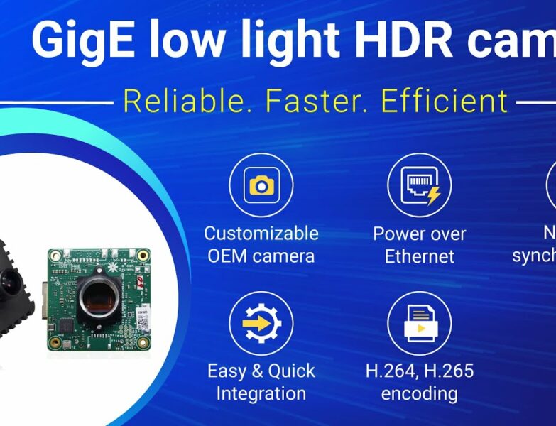e-con Systems launches GigE low light HDR camera based on Sony STARVIS ...