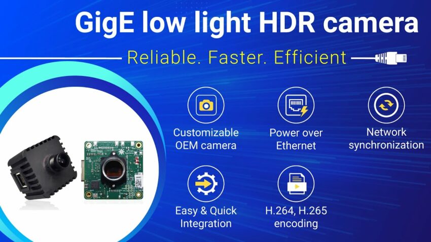 e-con Systems launches GigE low light HDR camera based on Sony STARVIS IMX462 - Electronics-Lab.com