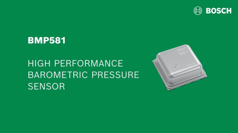Barometric absolute pressure sensor BMP581 from Bosch at Rutronik ...