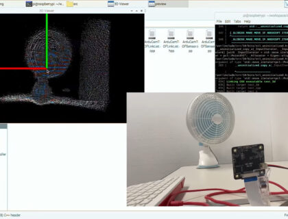Using Arducam ToF Camera for Point Cloud Applications - Electronics-Lab.com