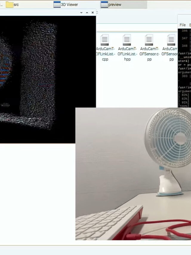 Using Arducam Tof Camera For Point Cloud Applications Electronics