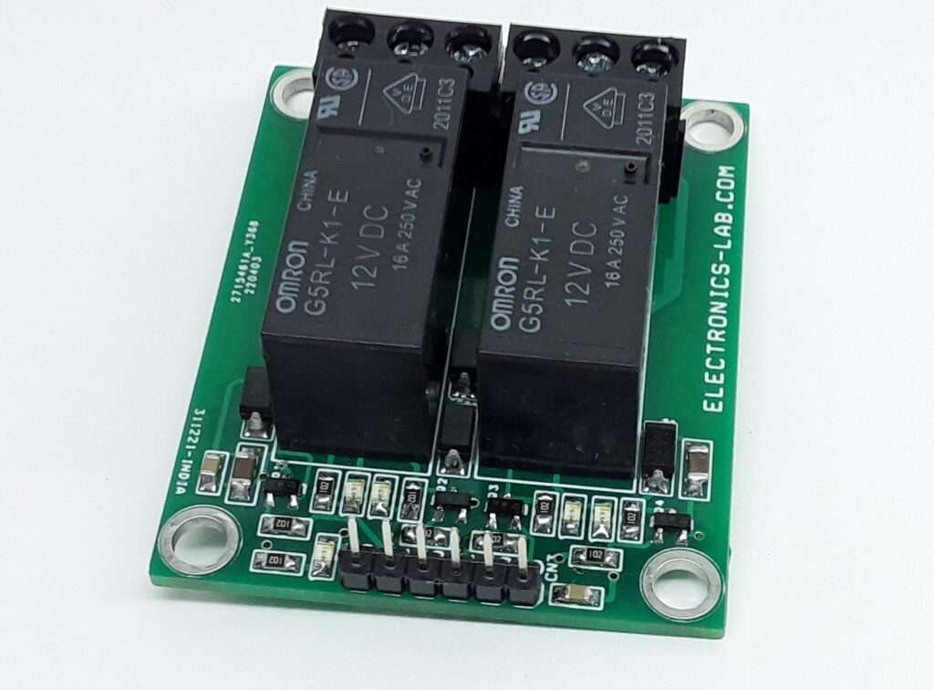 2 Channel Smart Dual Coil Latching Relay Board - 2 Channel Bistable ...