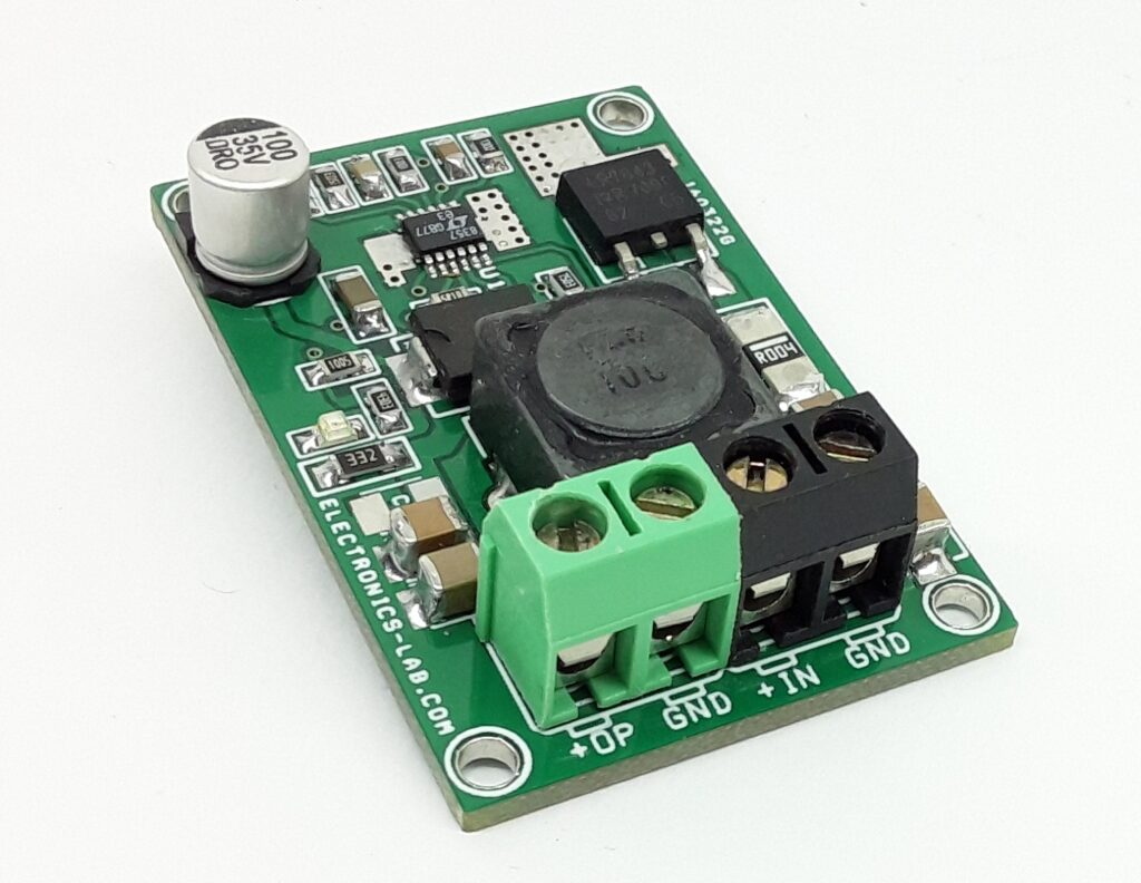 24V Boost Converter from 4.5V to 20V Input - Electronics-Lab