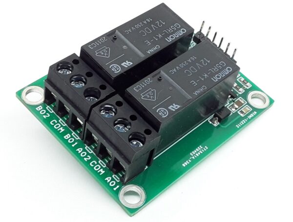2 Channel Smart Dual Coil Latching Relay Board - 2 Channel Bistable ...
