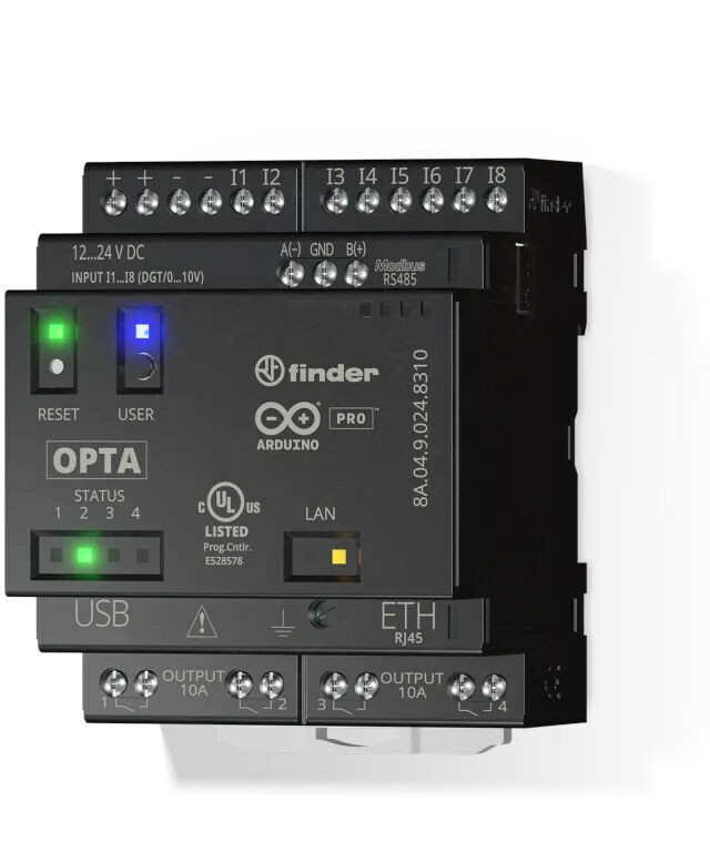 Arduino-Opta-micro-PLC - Electronics-Lab.com