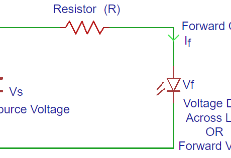LED resistor circuit - Electronics-Lab.com
