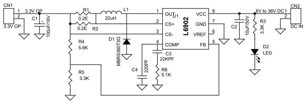 Stepdown DC-DC Converter with Current Limit - Electronics-Lab
