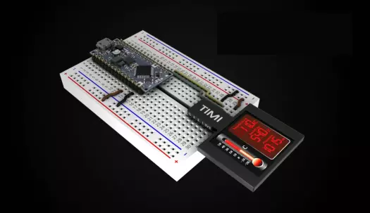 TIMI-130-color-display-breadboard - Electronics-Lab