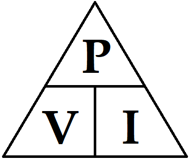 Watts-Law-Triangle - Electronics-Lab.com