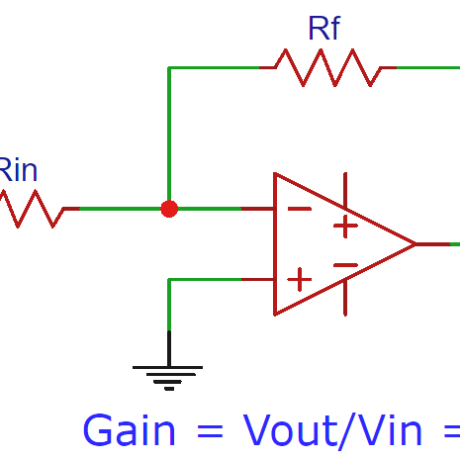 inverting- opamp - Electronics-Lab.com