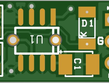 pcb gerb top - Electronics-Lab.com