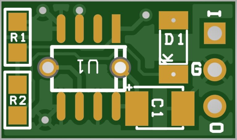 pcb gerb top - Electronics-Lab