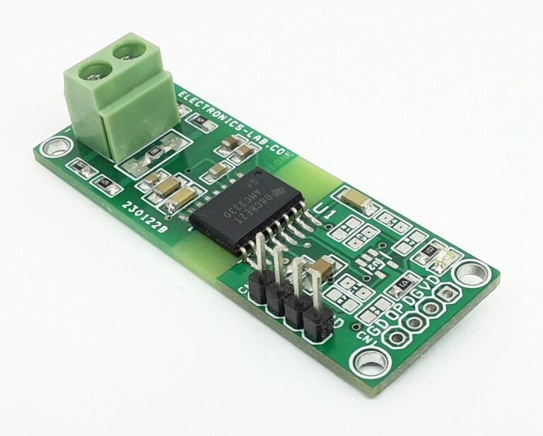 Isolated Voltage Measurement With ±1v Input Differential Output And