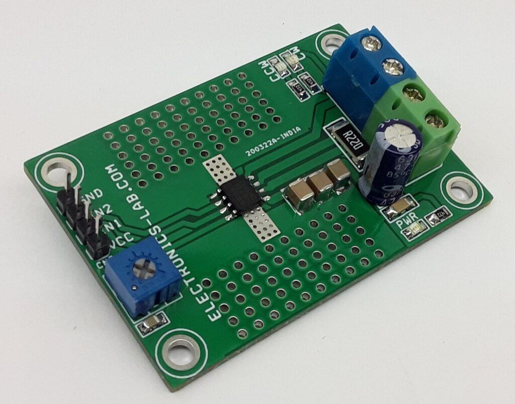 Brushed DC Motor Driver with Integrated Current Regulation ...