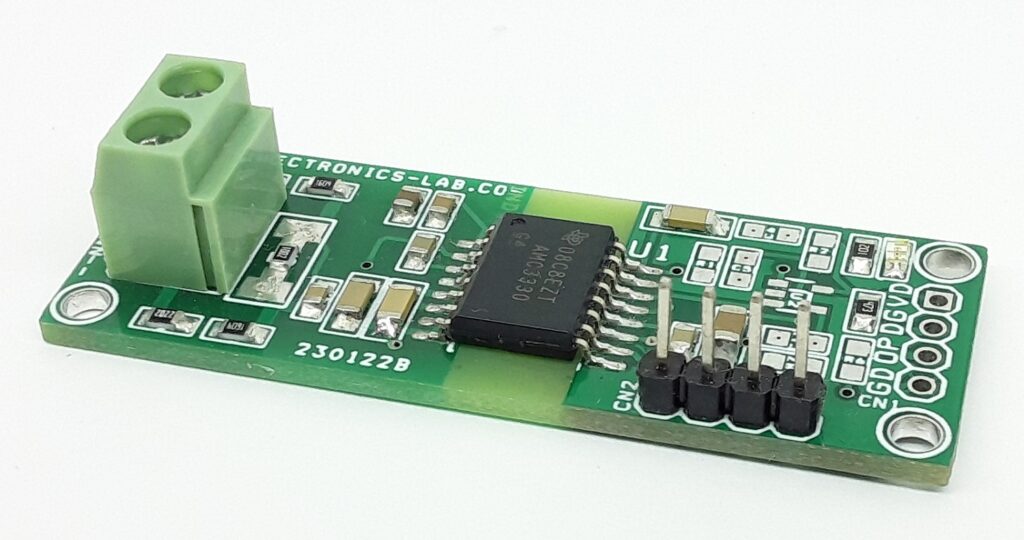 Isolated Voltage Measurement With ±1v Input Differential Output And