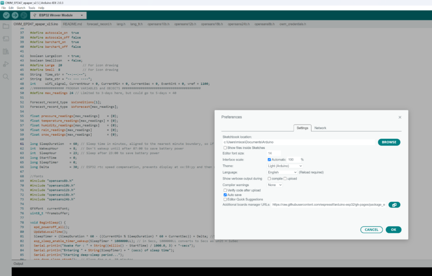 LilyGO TTGO T5-4.7 E-Paper Weather Station - Electronics-Lab.com