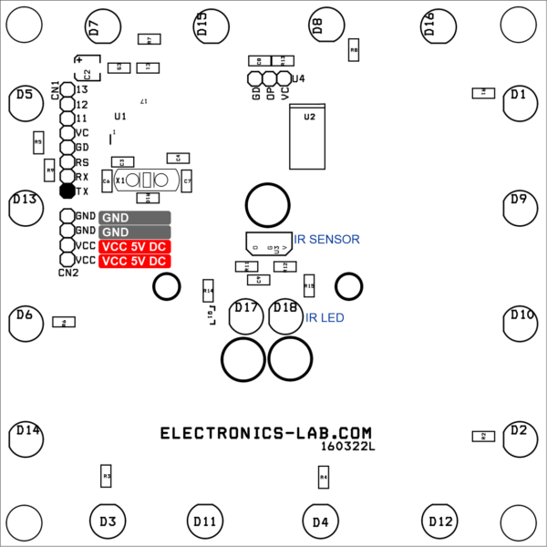 Interactive LED Coffee Table - Arduino Compatible - Electronics-Lab