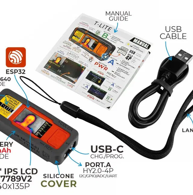 ESP32-Thermal-camera-display - Electronics-Lab.com