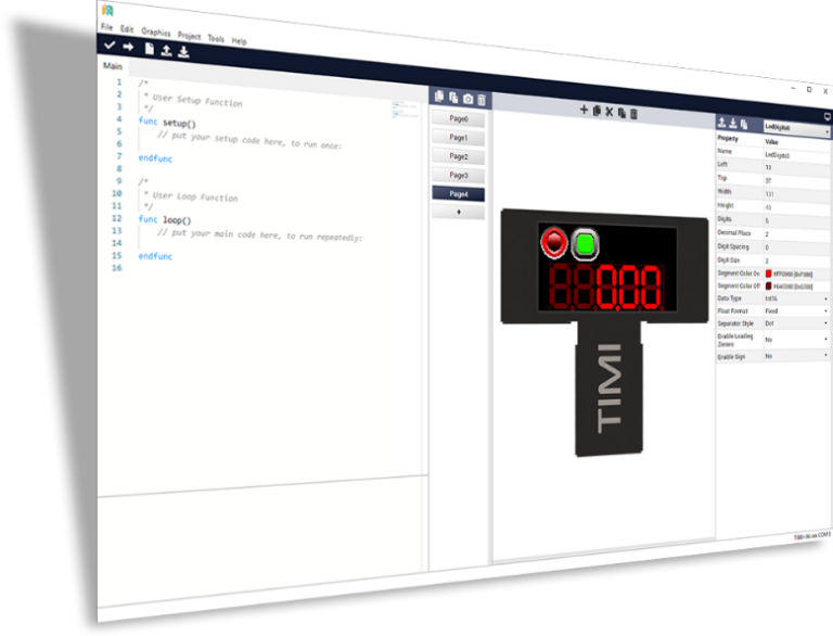 TIMI-96 - 0.96" Revolutionary Breadboard Compatible IPS Display Development Module - Electronics-Lab