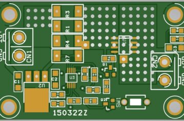 PCB GERBER TOP - Electronics-Lab.com
