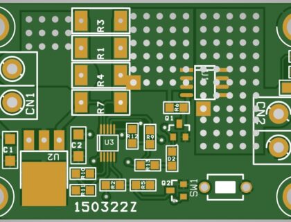 PCB GERBER TOP - Electronics-Lab.com