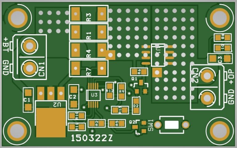 PCB GERBER TOP - Electronics-Lab.com