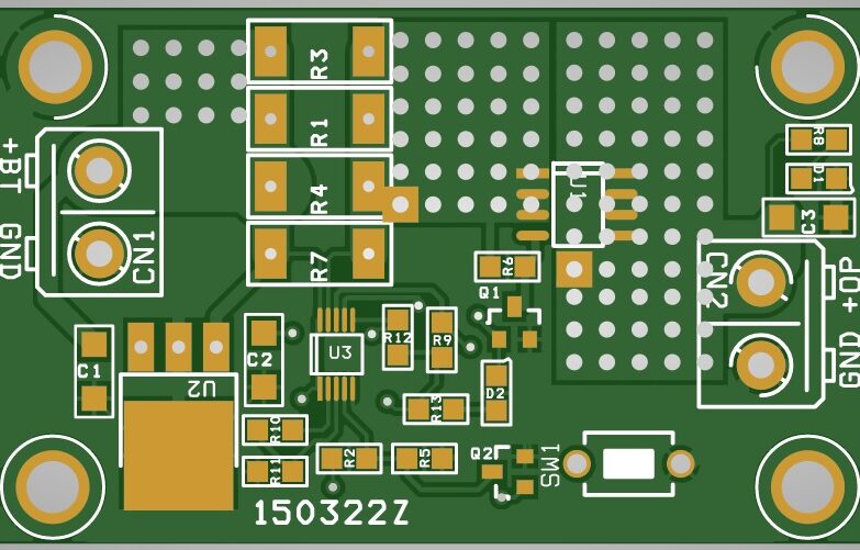 PCB GERBER TOP - Electronics-Lab.com