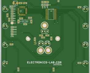 PCB GRB TOP - Electronics-Lab.com