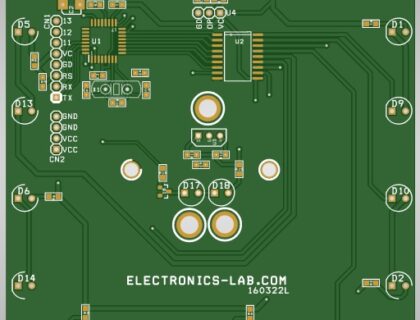 PCB GRB TOP - Electronics-Lab.com