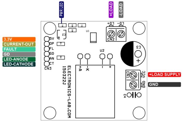 DC Solid State Power Relay with Current Feedback - Electronics-Lab