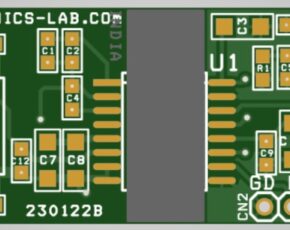 pcb grb top - Electronics-Lab.com