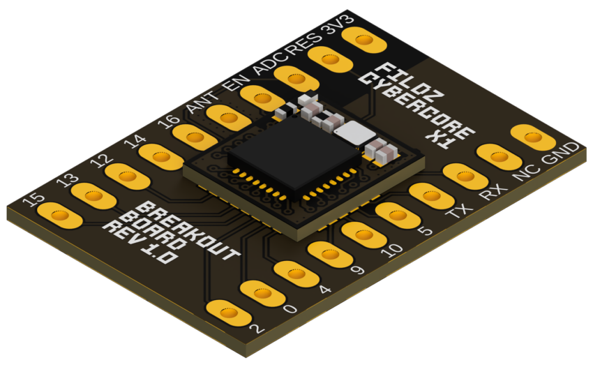 Cybercore X1 A Powerful yet Efficient Wi-Fi Module in Tiny Form Factor - Electronics-Lab