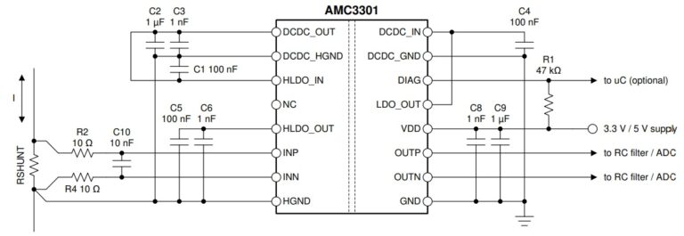 Reinforced Isolated Current-Sense Amplifier with Precision ±250-mV Input, Differential output ...
