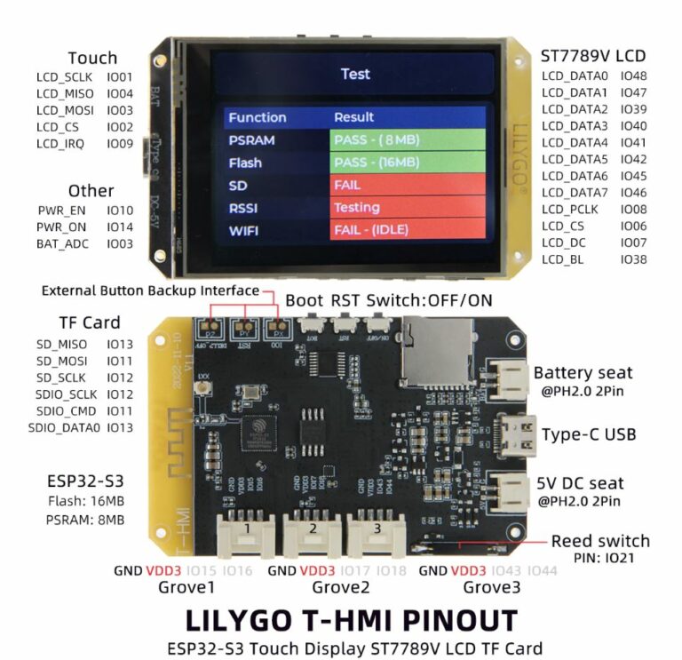 Walkie Talkie Module Built On Tiny Esp32 Board Electronics