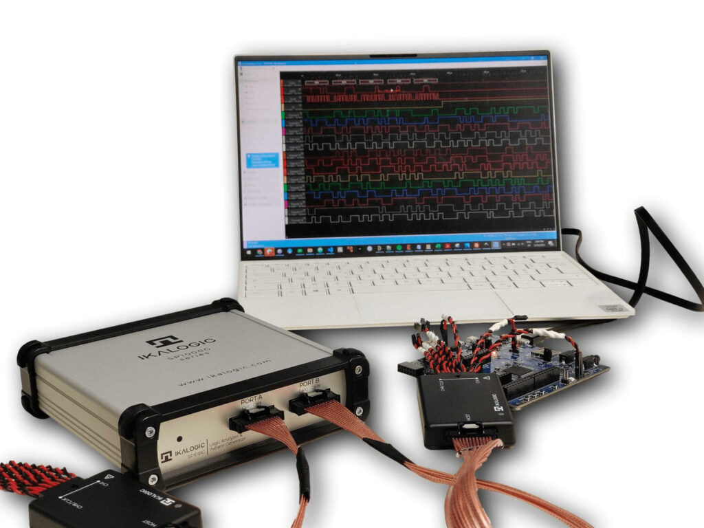 Analyze Logic Signals With Sp1000g Series Logic Analyzer Electronics