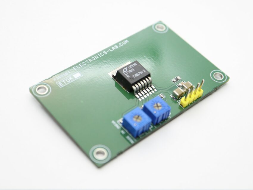 0-6V @ 1.5A Adjustable Power Supply With Current Limit using LT3081 ...