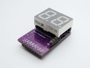 Arduino 2-Digit 0.5″ Common Cathode 7 Segment Display Module ...