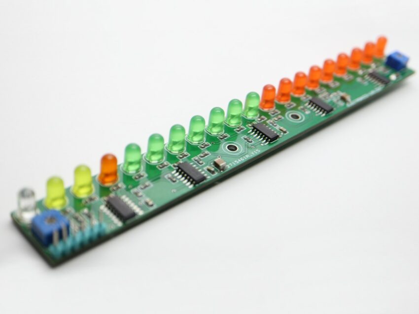 Audio Vusound Level Meter With Lm339 Electronics 6980