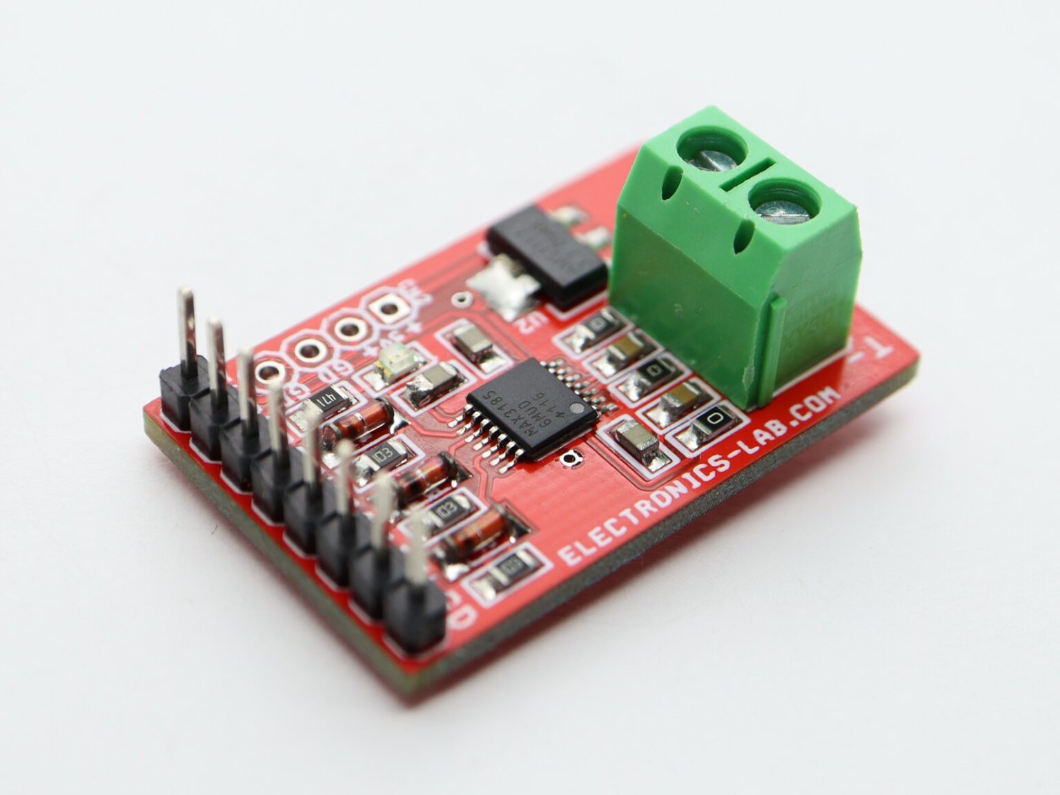 Precision Thermocouple Amplifier (Thermocouple to Digital Converter with Linearization – SPI ...