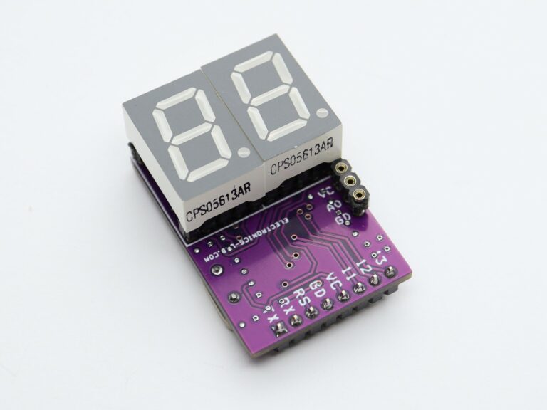 Arduino 2-Digit 0.5″ Common Cathode 7 Segment Display Module ...