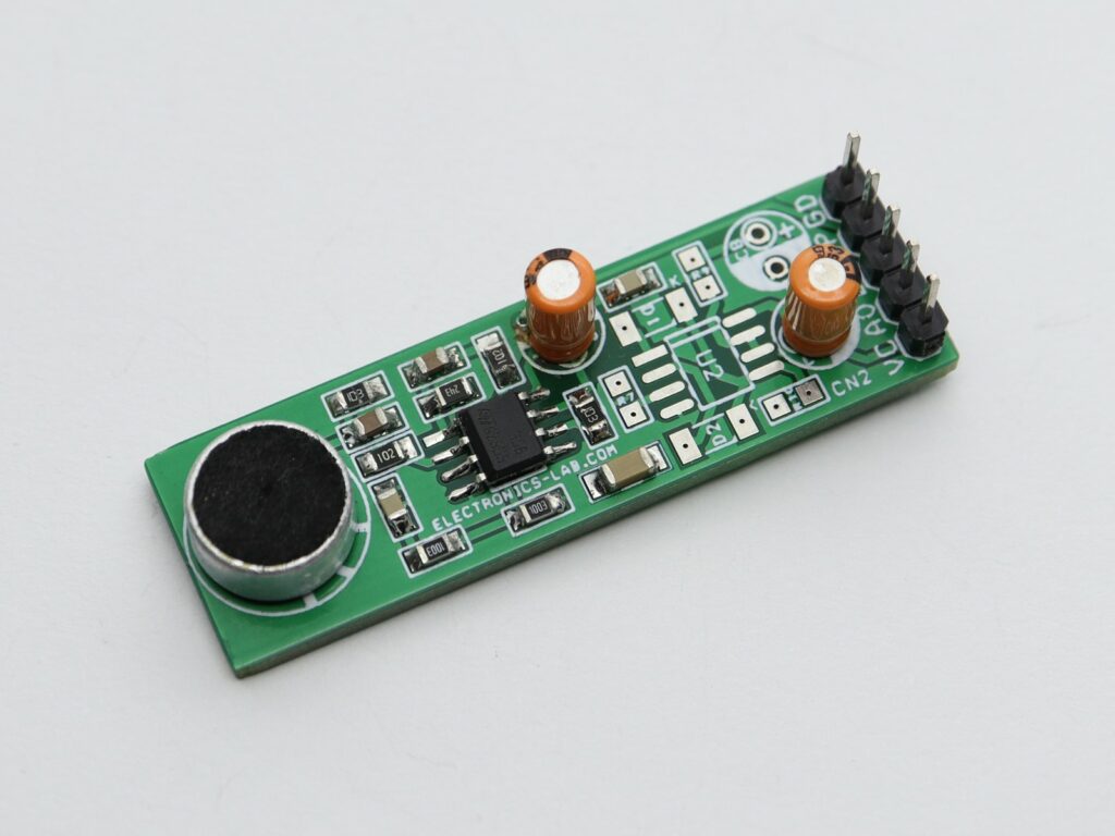 Microphone Preamplifier – Sound Sensor - Electronics-Lab